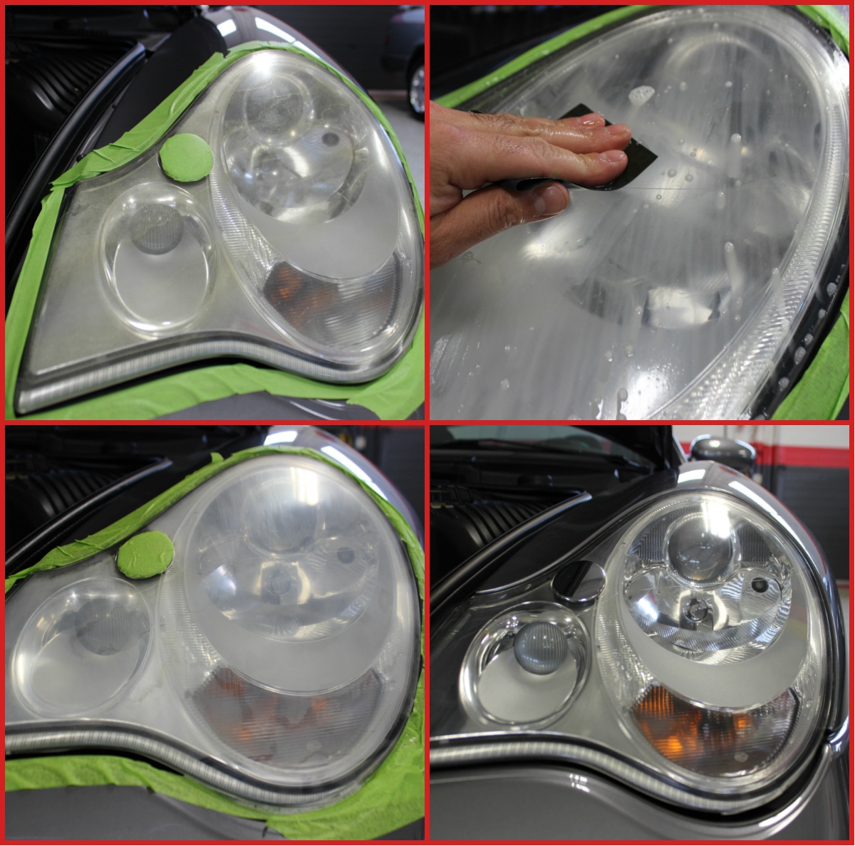 Headlight Restoration Services - SweetCars